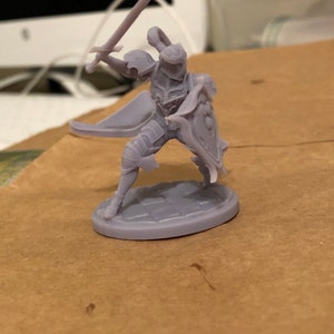 Elven Archer. Elf Commando 3D Printed Resin Miniature by Pollygrimm - Etsy