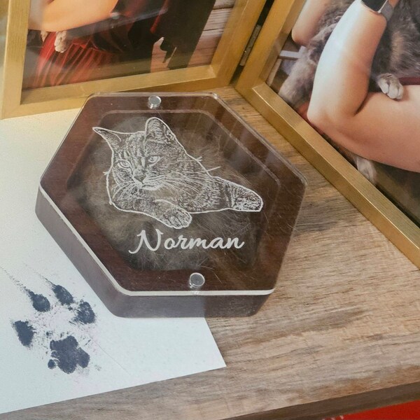 Bereavement Gift for Loss of Mother Lock of Hair Keepsake, Small ...