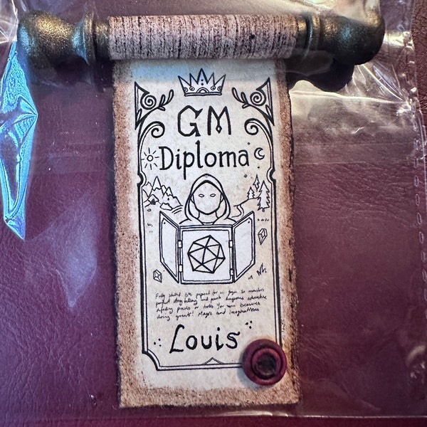 Dnd Class Diplomas. Artificer. Dungeons and Dragons. Scrolls Miniature ...