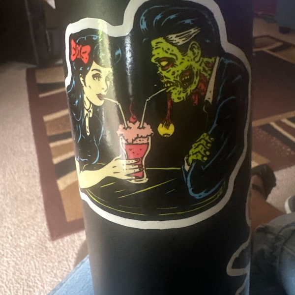 Horror, Psychobilly, Zombie, Retro Vinyl Decal, Punk Sticker, Lowbrow ...