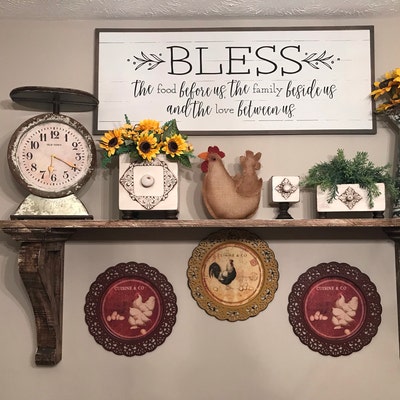 Decorative Farmhouse Box...farmhouse Caddy...green Deco - Etsy