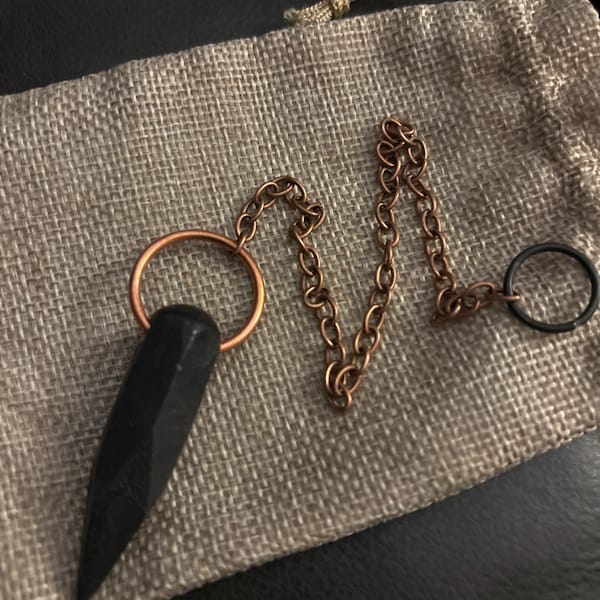 Wand of Copper Hand Forged Magic Wand With Twist Handle for Divination ...