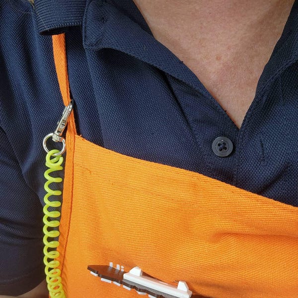Custom Name Tags With Apron, 3D Printed Name Tag Employee Name Tag - Etsy