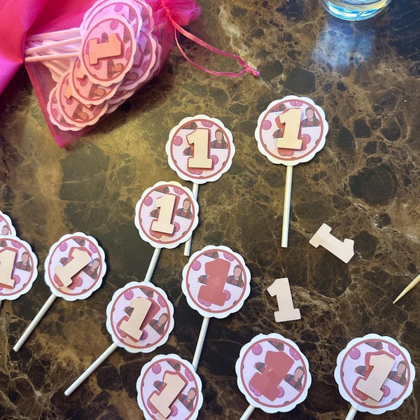 Ms. Rachel Birthday Theme Party Chip Bag Favors | Ms. Rachel Bubblegum ...