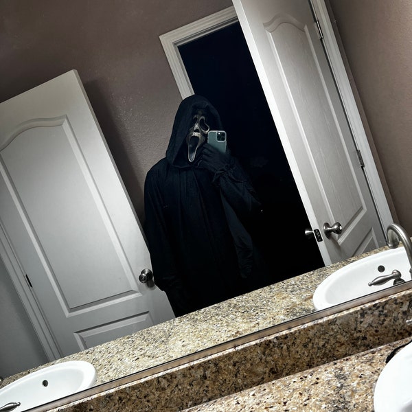 Scream 6 Full Costume, Ghostface Mask, Aged Billy Mask, Scream Mask ...