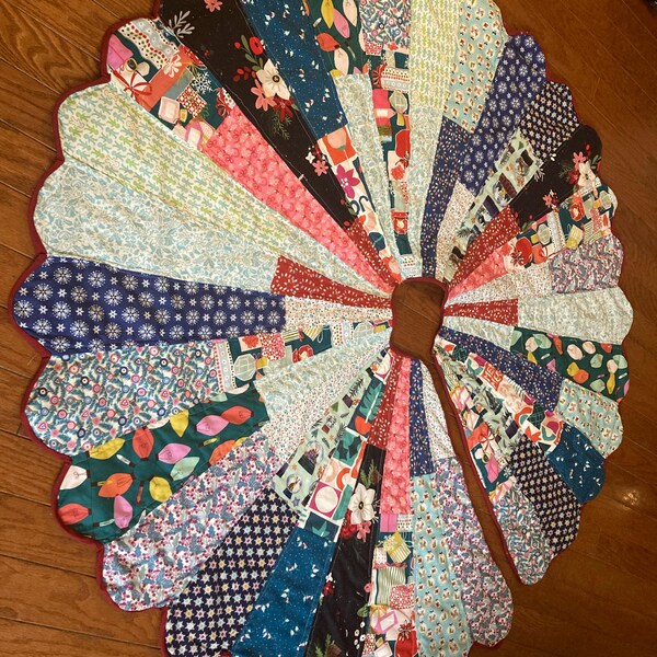 PDF Pattern for Giant Dresden Christmas Tree Skirt - Etsy