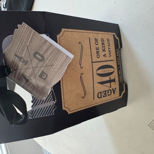 40th Milestone Birthday - Party Favor Boxes - Set of 12 - Etsy