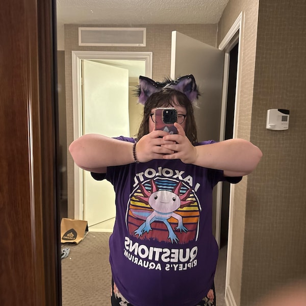 Realistic White Kitten Ear and Tail Set Kitten Tail and Tail Cat Ear ...