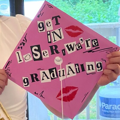 Western Grad Cap CARDSTOCK Graduation Cap Design Cowgirl Grad Cap ...