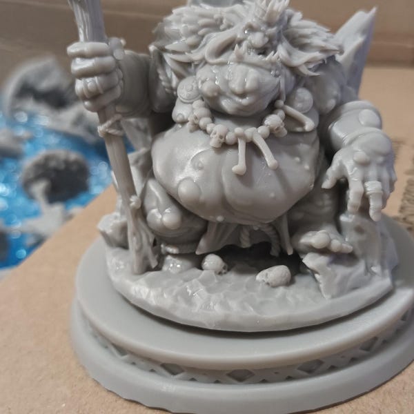 Garathrok the Infernal Ember Red Dragon Rider 3D Printed Miniature ...