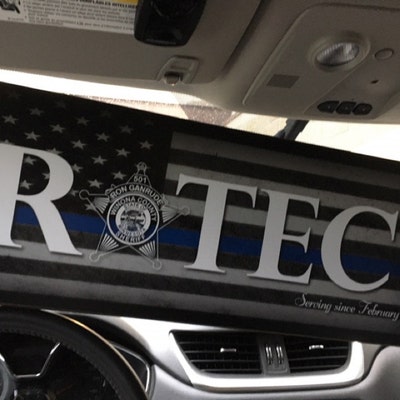 Protect Police Sign, Officer Name Sign, Policeman, LEO, Law Enforcement ...