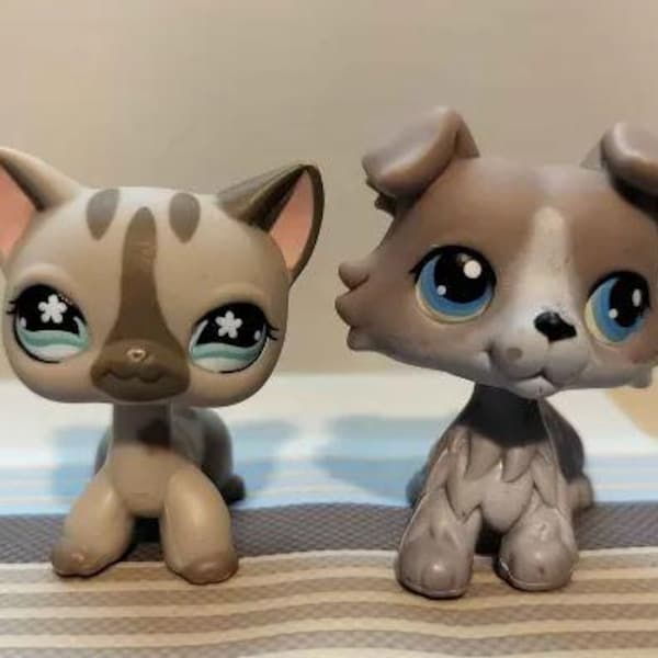 Littlest Pet Shop Persian Cat #460, Authentic Pet Figurine, Pink ...