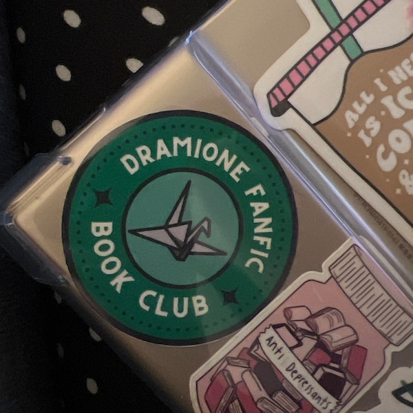 Dramione Sticker Fanfic AO3 Merch for Kindle Decor Bookish Inspired ...