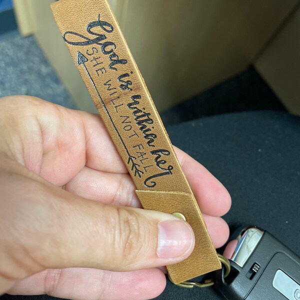 Engraved Leather Journal Aslan Course He Isn't Safe, but He's Good the ...