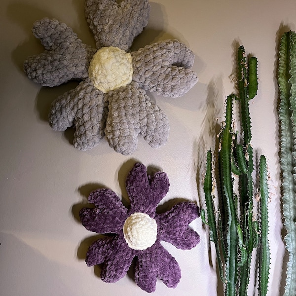 Leia Flower Crochet Pattern - Etsy