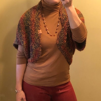 PATTERN Knitting Pattern Shoulder Cover Knitting Pattern for Her Caplet ...