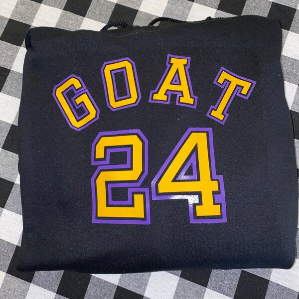 Goat 24 Basketball SVG, Greatest of All Time #24 SVG, Kobe Bryant 24 ...