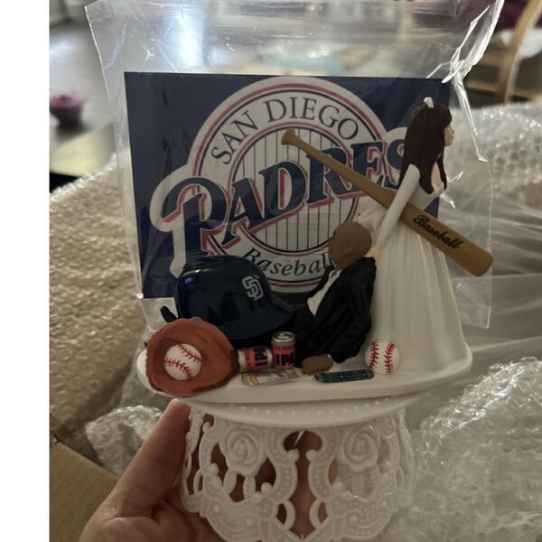 NO FISHING Pick Your Fish Funny Wedding Cake Topper for Fisherman Bride ...