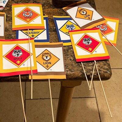 Cub Scout Rank Cards Lion Tiger Bear Wolf Webelos - Etsy
