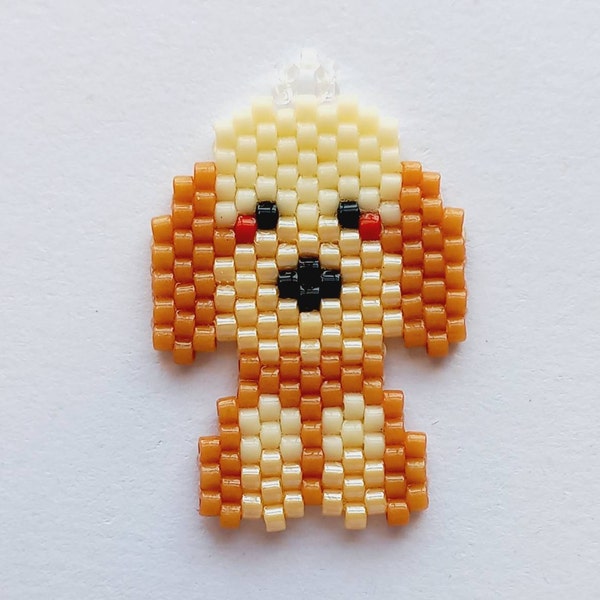 Labradoodle Dog, Labrador Poodle Bead Graph PATTERN, Miyuki Brick ...