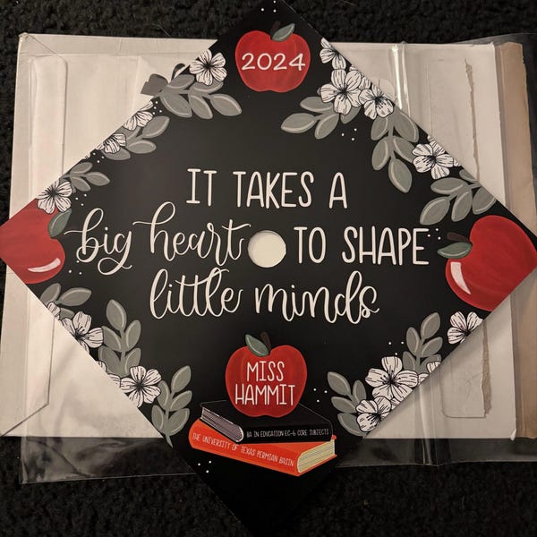 Custom social Worker Graduation Cap Topper, Social Work Graduation Cap ...