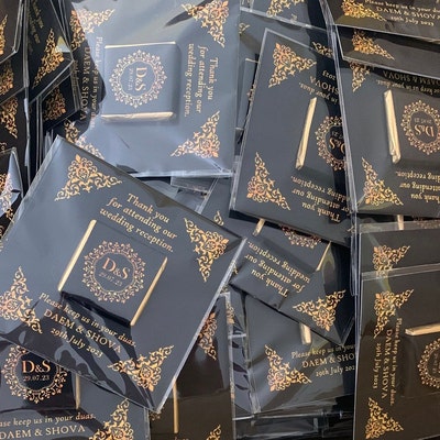 Personalised Luxury Blue Gold Prince Royal Crown Favour Card Gift ...