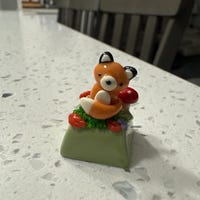 Miffy Artisan Keycap Rabbit Keycap Cute Keycaps Handmade Miffy Charm ...