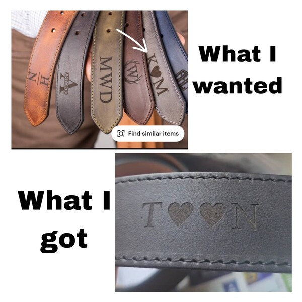 Personalized Handmade Belt for Dad, Valentines Day Gift for Him, Gift ...