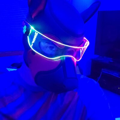 Cardboard Protogen Mask PDF FREE Link in Description - Etsy