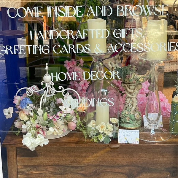 Large Custom Vinyl Window Decal Stickers Any Logo & Design ...