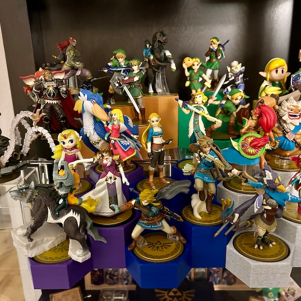 Amiibo Display Stand - Modular - Holds 4 per Module - Etsy