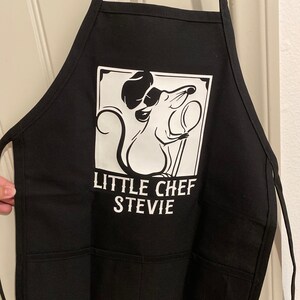 Little Chef Kids Apron, Apron With Pockets, Gifts for Kids, Kids in the ...