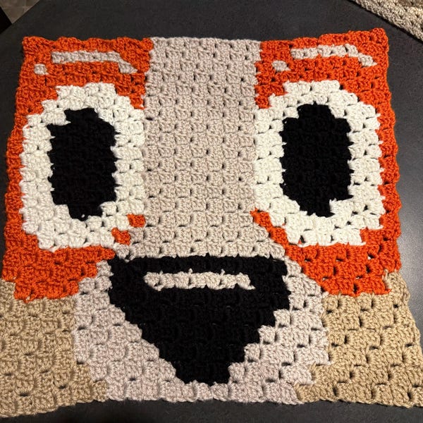 Bluey C2c Crochet Pattern - Etsy