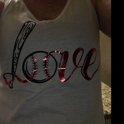 Love Baseball Bat and Ball for Shirt SVG Png Dxf Files for Cutting ...