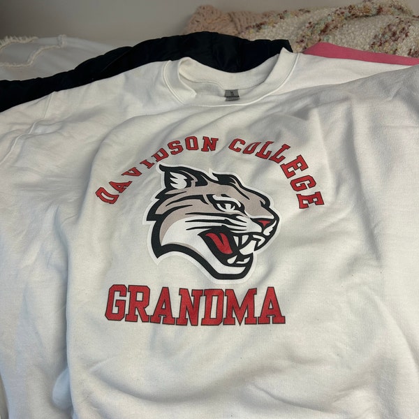 Custom Mom University Crewneck Sweatshirt, Custom College Sweatshirt ...