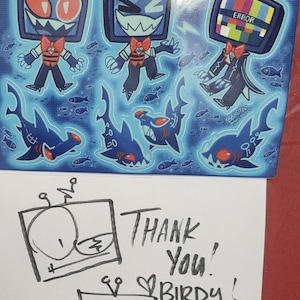 5x7" Vox Sticker Sheet - Etsy