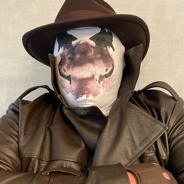 Rorschach Mask With REAL Moving Inkblots - Etsy