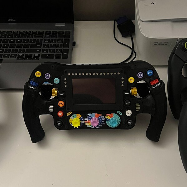 Red Bull F1 Steering Wheel 3D Model: Sim Racing STL File - Etsy