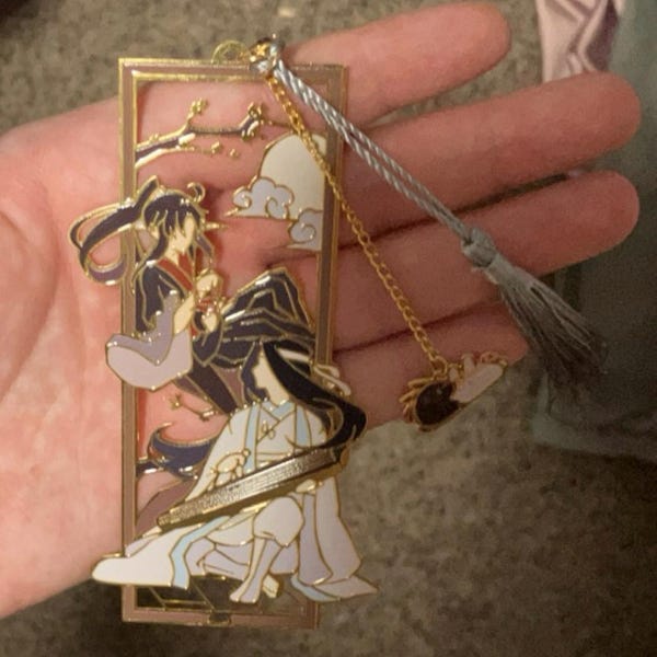 Tarot Card: the Fool LOTM Mr Fool Enamel Bookmark / Charm 11x4cm - Etsy