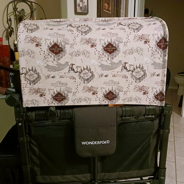 Made to Order- Horror Friends Halloween Wagon Canopy, Seat Covers for ...