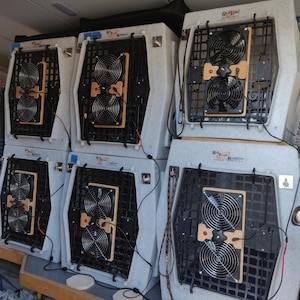 Airflow Dually Dog Crate Fans Compatible With Ruff Land / Ruff Tough ...