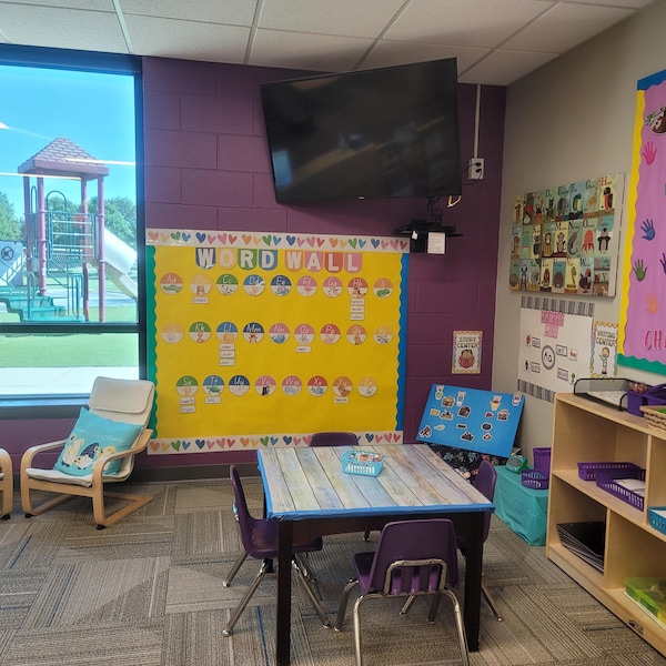 Printable Bulletin Board Lettering Pack: Blackline Classroom Decor ...