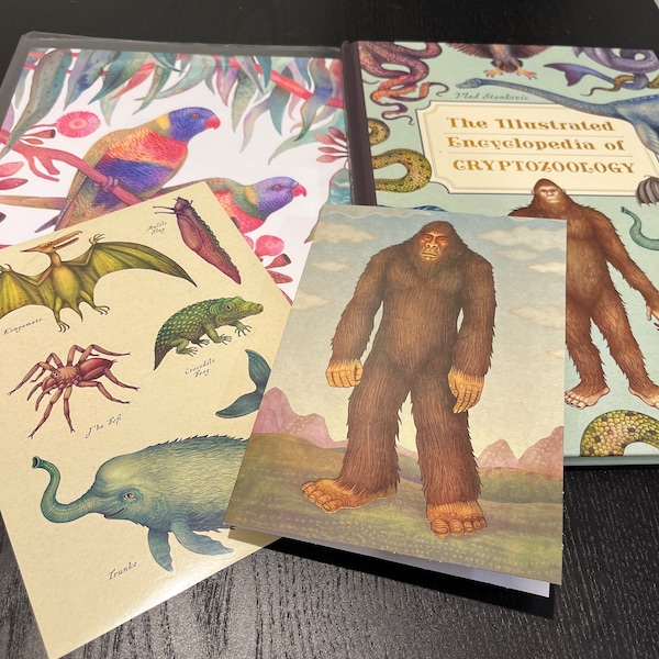 The Natural History of Cryptid Creatures - Picture Book - Etsy