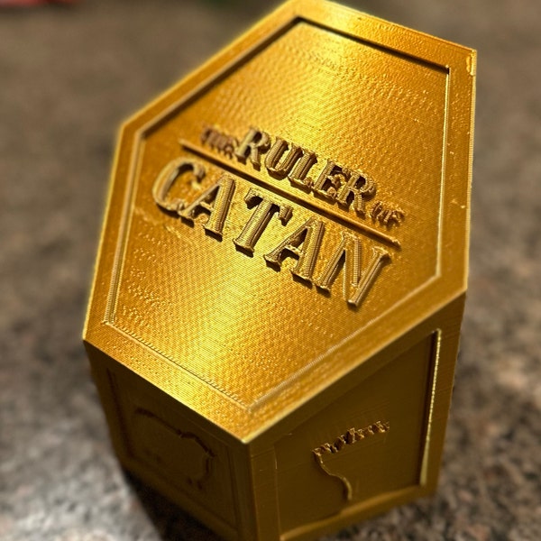 Catan Trophy | Ruler of Catan | 3D Printed Settlers of Catan Trophy ...