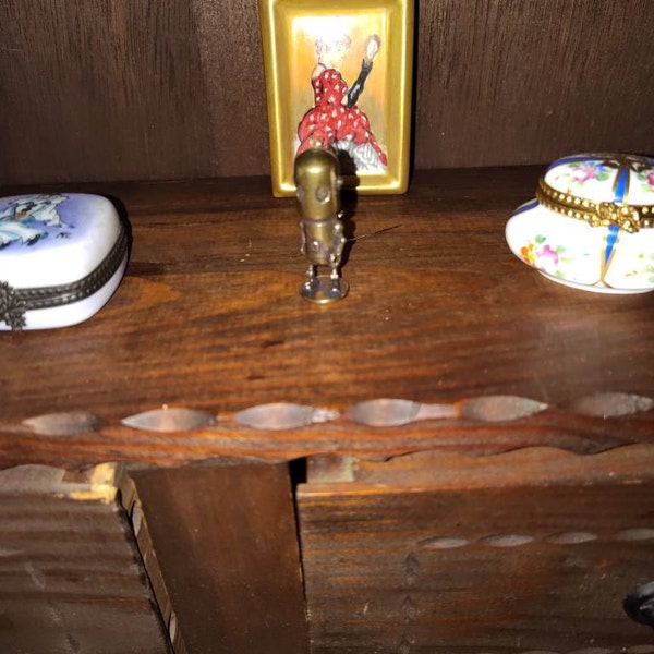 Bitsy, the Brass Robot Figurine - Etsy