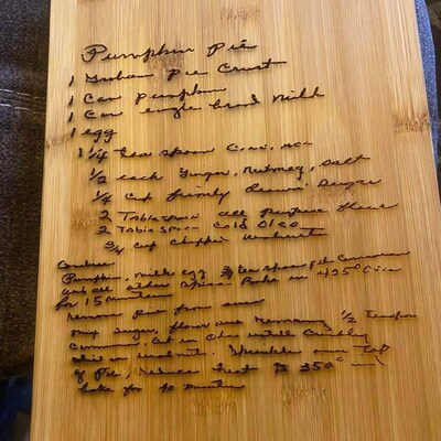 Hand Written Letter to Mom Engraved on A Wooden Heart Gift for Mom Gift ...