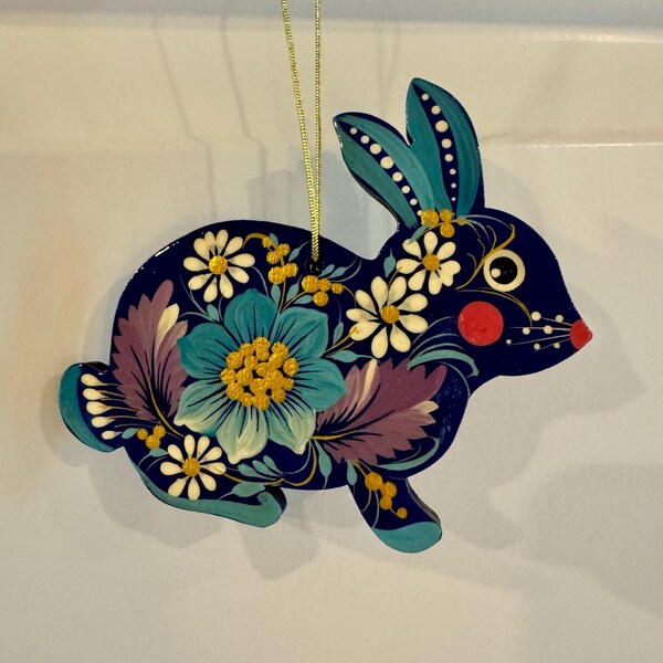 Exclusive Handmade Christmas Ornaments Set of Wood, Hand Painted ...