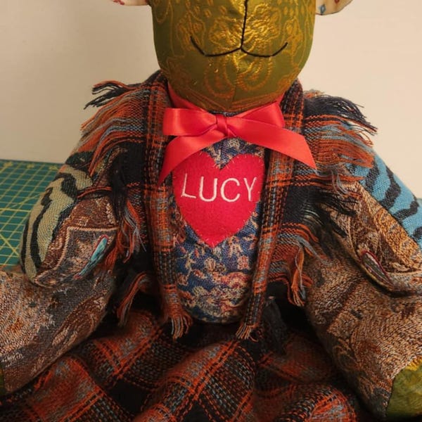 Calico Signature Bear Teddy Bear Pattern PDF, Sew a Memory Bear ...