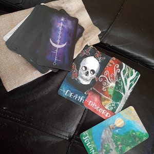 Inspiration Oracle Deck: 30 Travel-sized Oracle Cards - Etsy