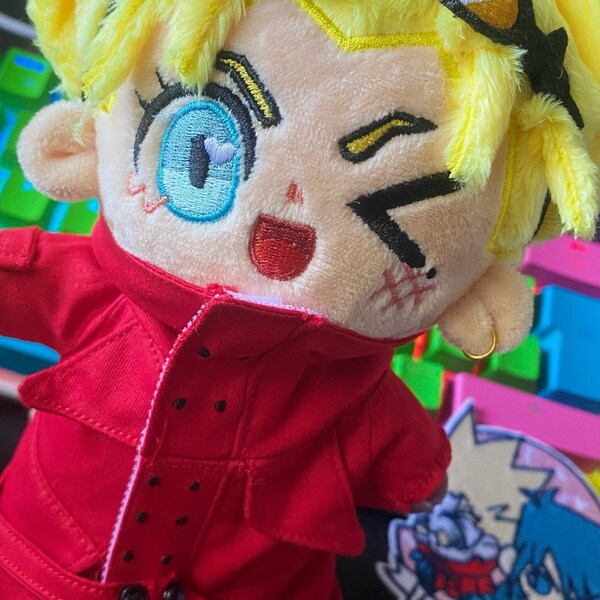 Trigun 98' Vash + Wolfwood Plush 15cm - Etsy